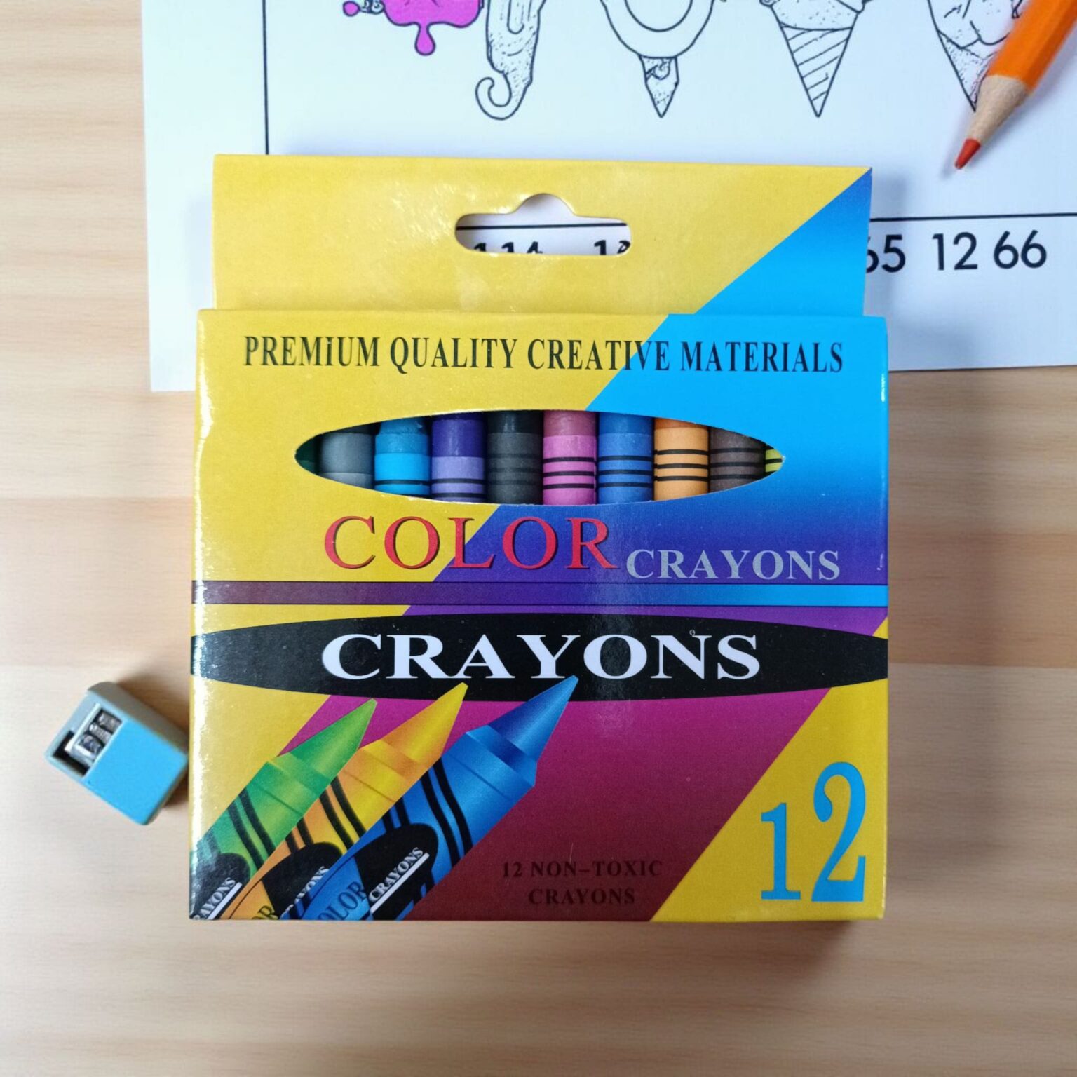3990 Crayolas x12 en caja - DelSur Importaciones