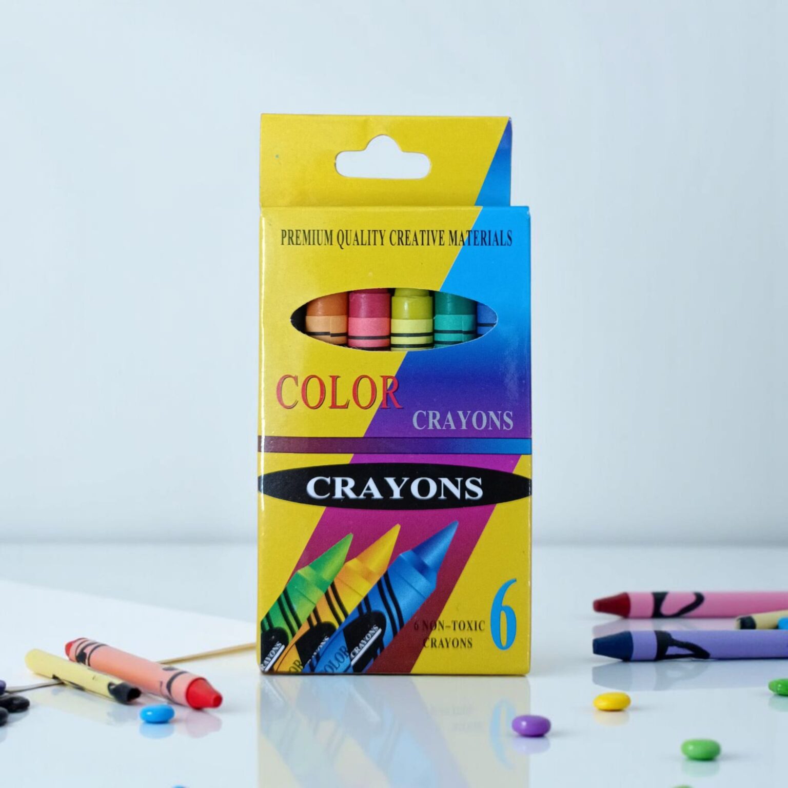 3988 Crayolas x6 en caja - DelSur Importaciones